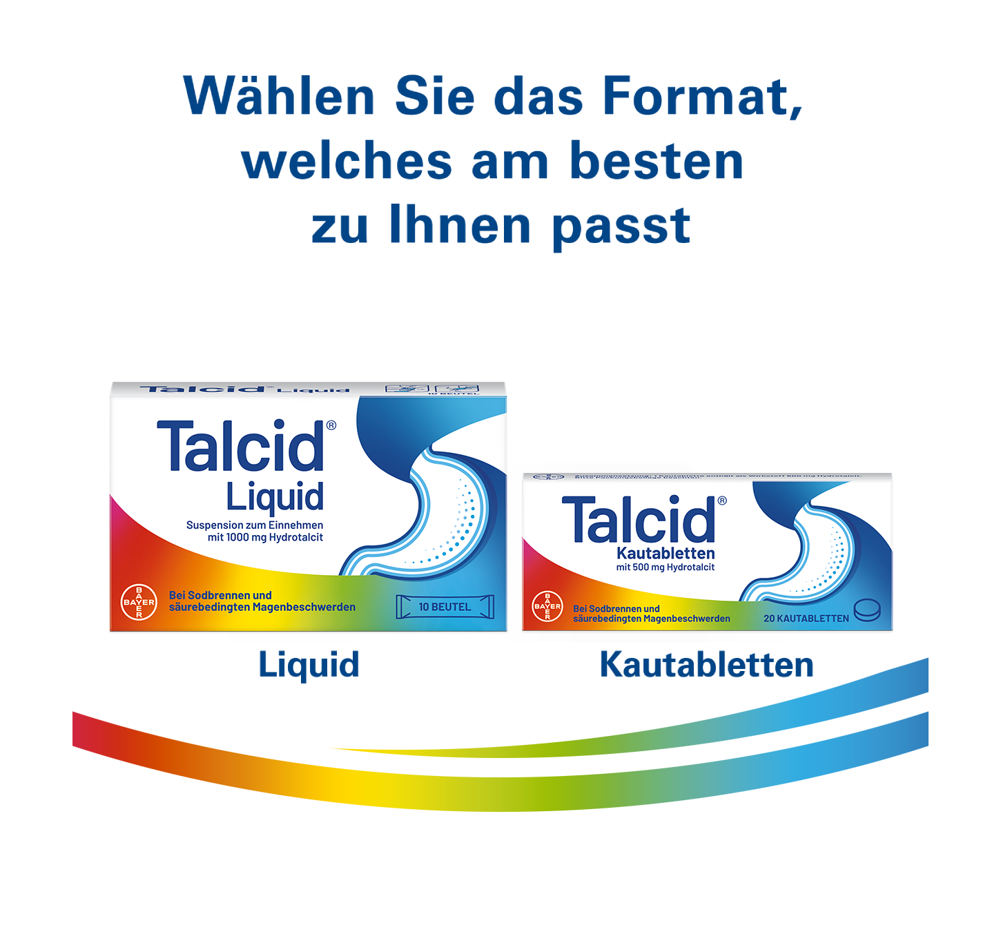Talcid® Liquid – Sofort einnahmebereit bei Sodbrennen